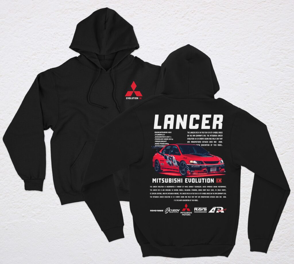 POLERA LANCER EVO IX - AHC Moda